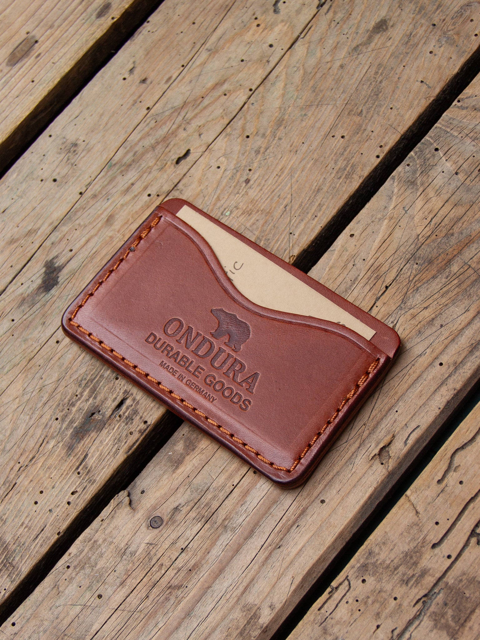 Ondura, Card Case, Brown – Wardrobe 19