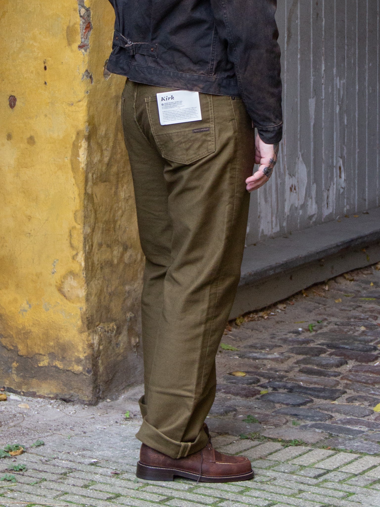 Indigofera, Kirk, Bedford Dark Olive – Wardrobe 19