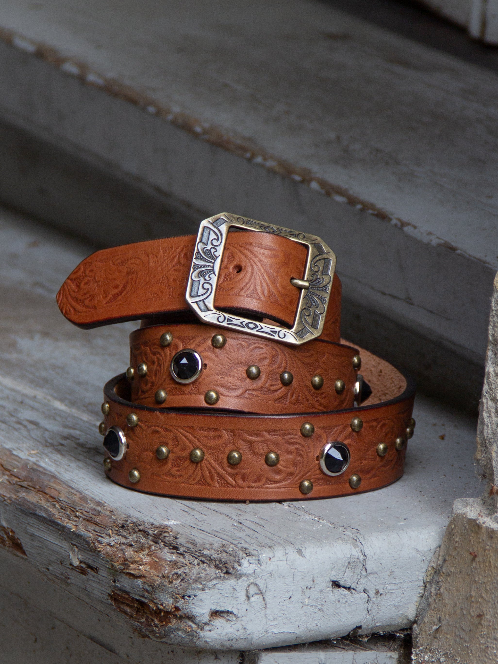 Bandits Golden Belts, Sacremento Belt, Brown – Wardrobe 19