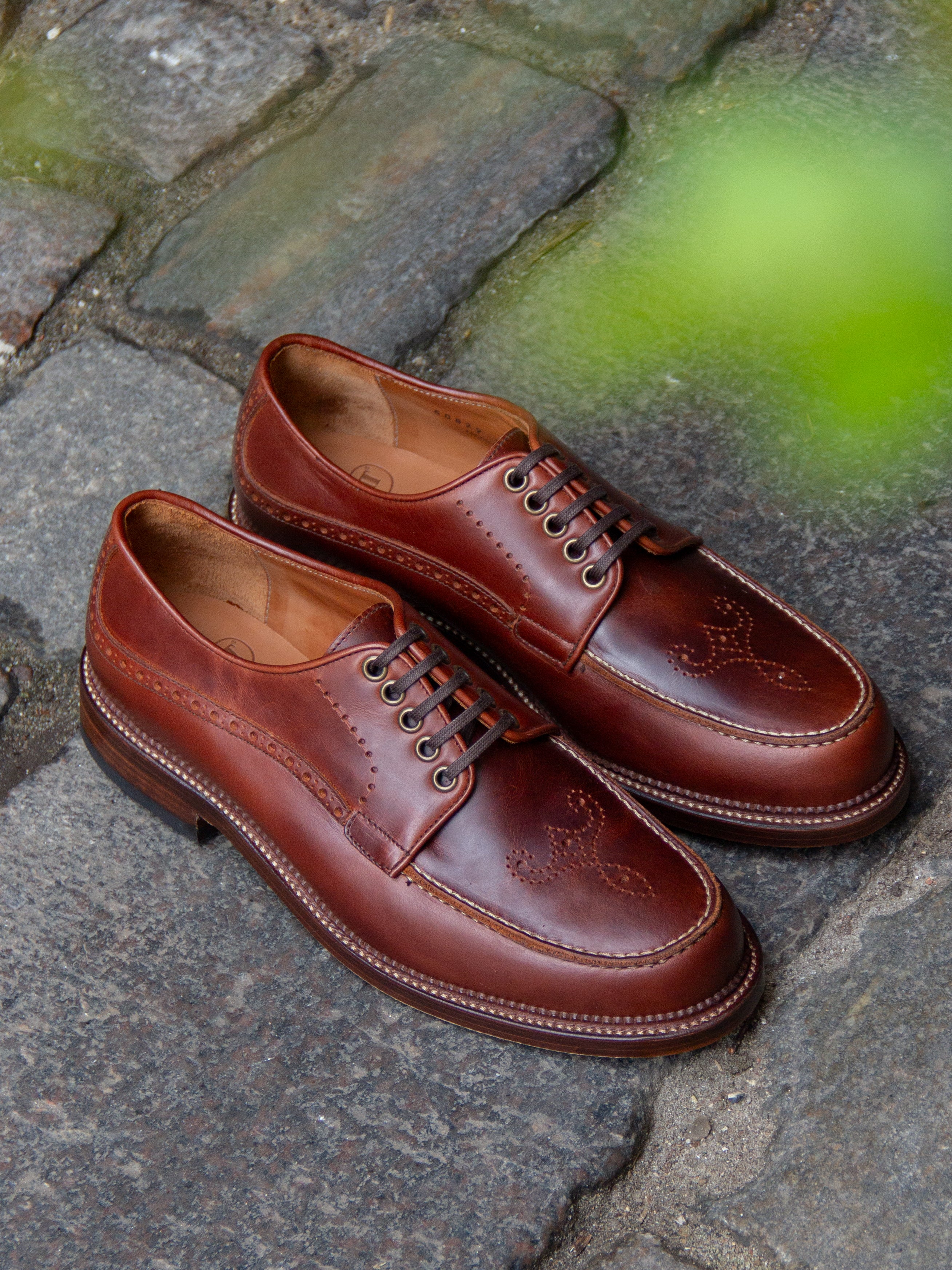 Bright Shoemakers, Moc Derby, Chestnut – Wardrobe 19