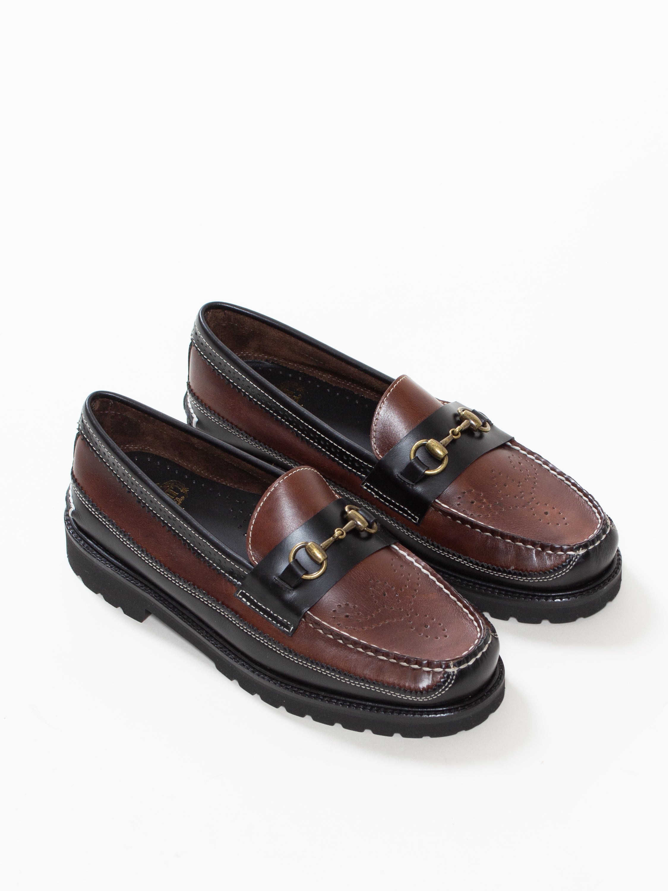 Bright Shoemakers, Bit Moc Loafer, Black/ Brown – Wardrobe 19