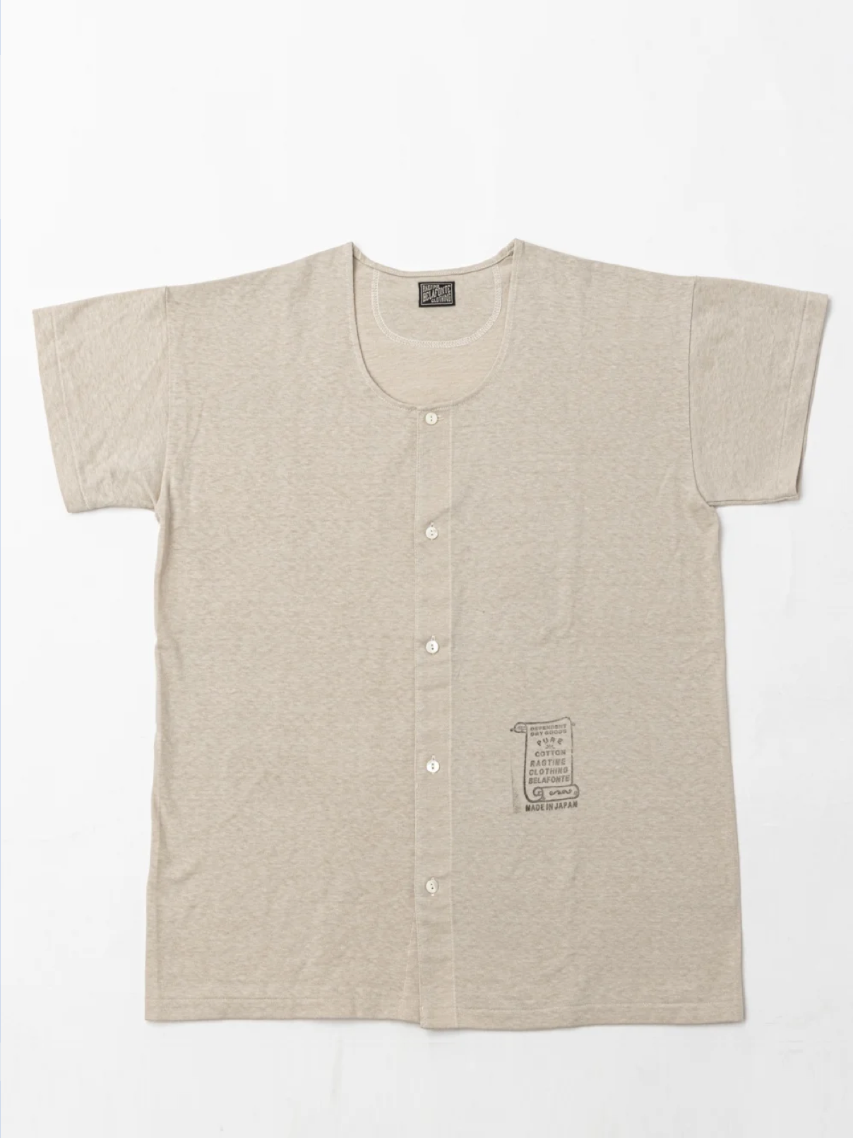 Belafonte Ragtime Clothing, Toraya Tee S/S, Rakuda – Wardrobe 19